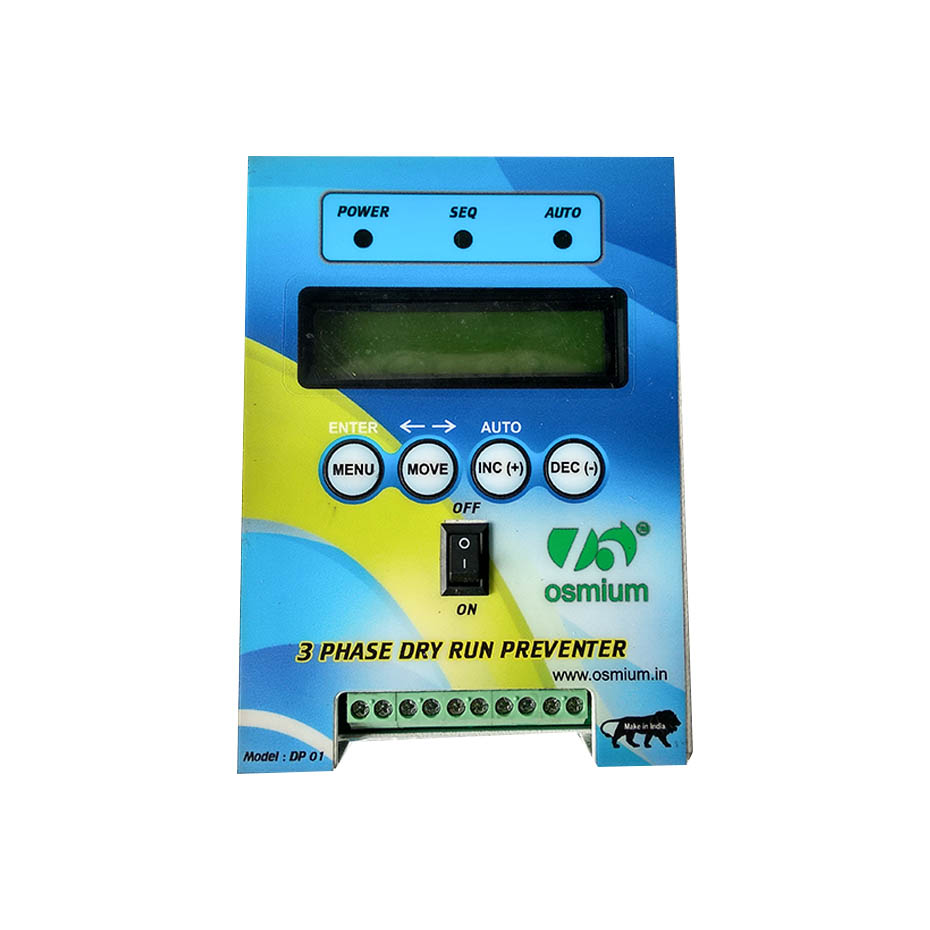 DP01 – 3PHASE DRYRUN PREVENTER- LCD – Osmium