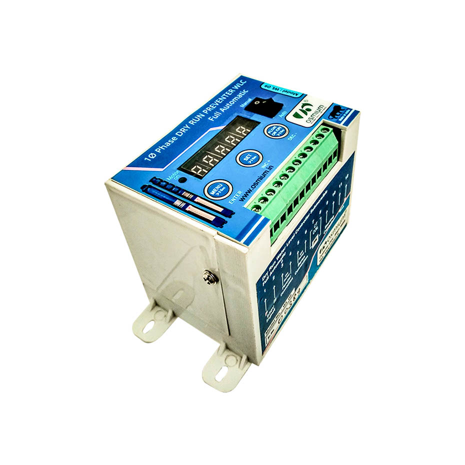 Wl09 1phase Dry Run Water Level Controller Full Automatic 7segment Osmium